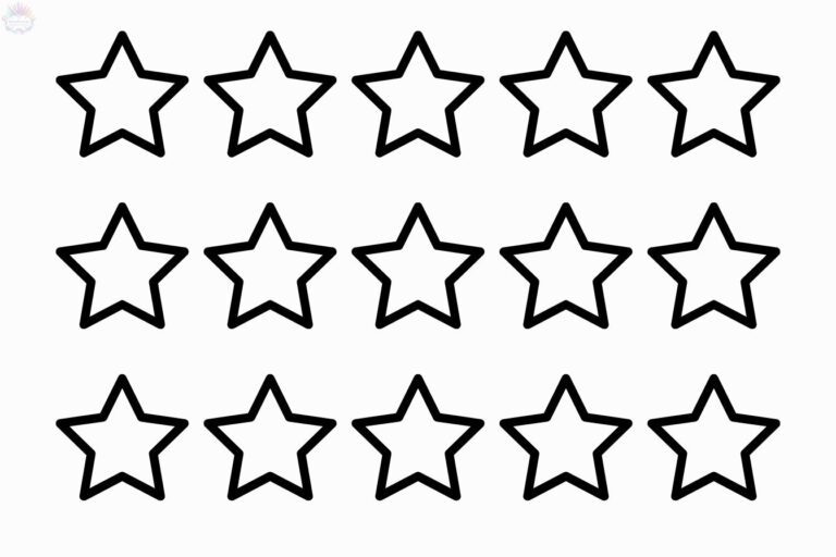 Dibujos de Estrellas Para Colorear