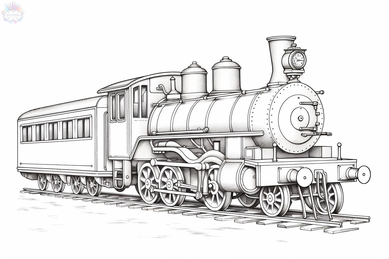 Dibujos Para Colorear De Trenes De Carga Dibujos Para Colorear, Tren,